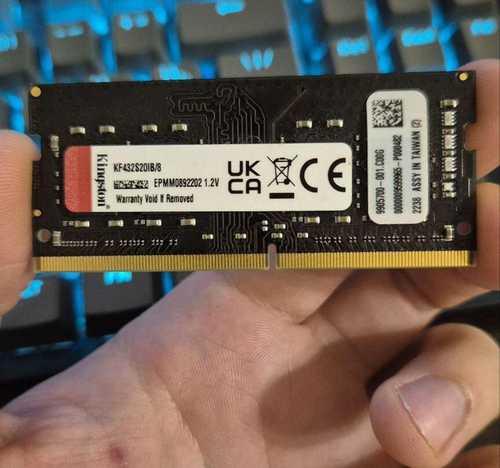 Оперативная память kingston fury impact so-dimm