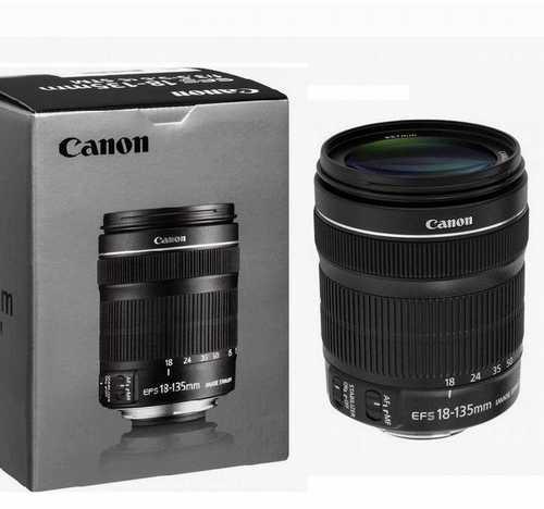 Canon 18-135mm STM в состоянии нового