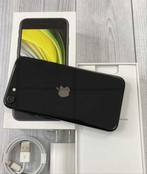 iPhone SE 2020 64gb Black (акб 85)
