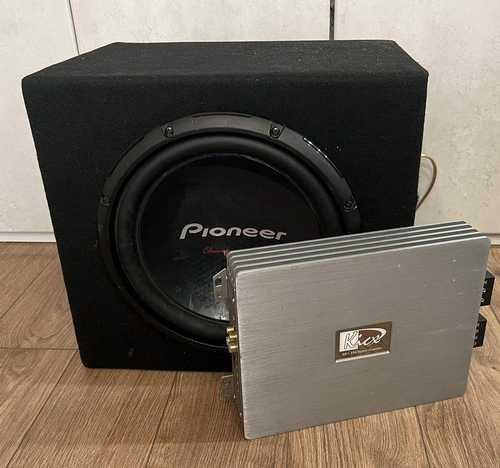 Сабвуфер pioneer 400-1400W