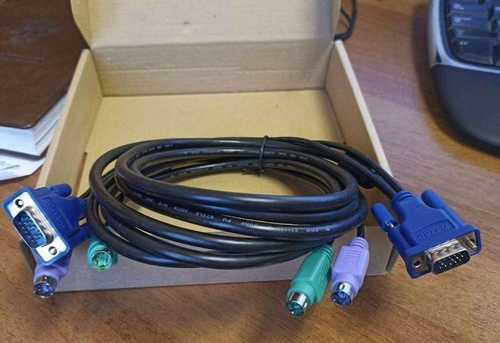 KVM кабель D-Link dkvm-CB3 dkvm-CU aten 2L-5202P