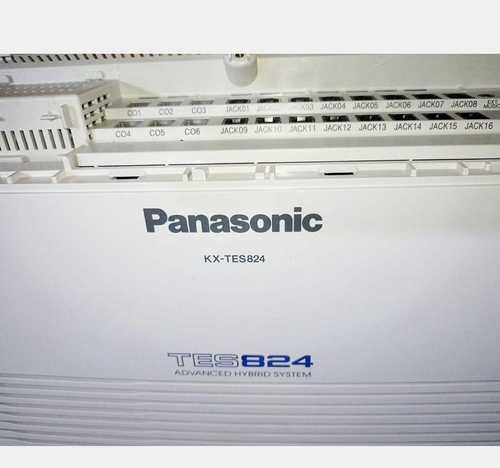 Аналоговая мини-атс Panasonic KX-TES824 расширение