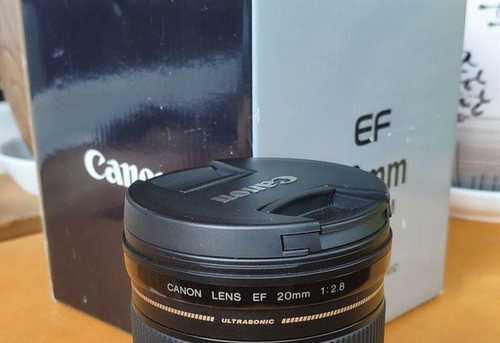 Canon EF 20mm f/2.8 USM/как новый