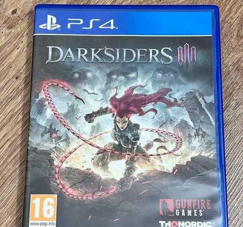 Darksiders 3 ps4 игра на playstation