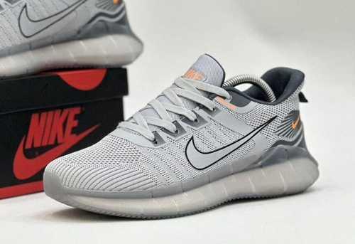 Кроссовки летние мужские Nike Zoom серые