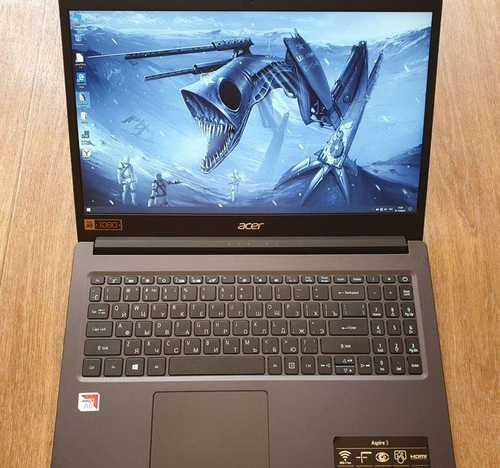 Acer 15.6"Full hd A6-9220e DDR4-4гб SSD-256гб