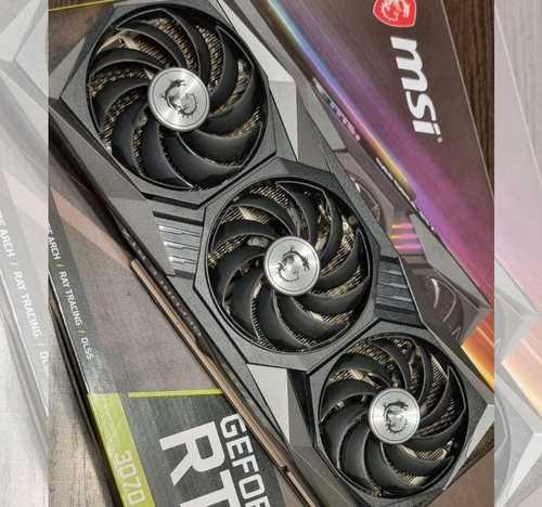 Видеокарта MSI geforce rtx 3070 gaming x trio