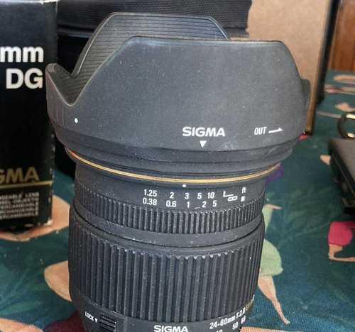 Объектив sigma 24-60