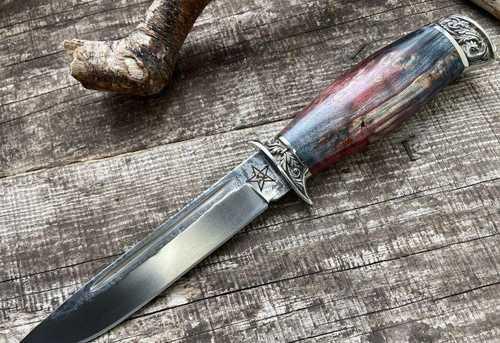 Нож "Смерш", клинок сталь Х12мф, со следом ковки