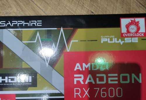 Видеокарты новые AMD RX 7600 и Nvidia RTX 3050