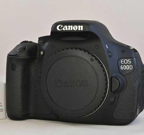 Canon EOS 600D body пробег 9700