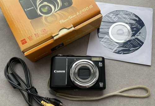 Canon powershot s2100 is box