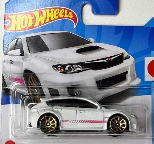 Hot Wheels Subaru Wrx Sti (Белый)