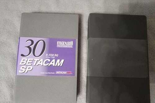 Betacam sp Maxell b-30m bq кассета для видеокамер