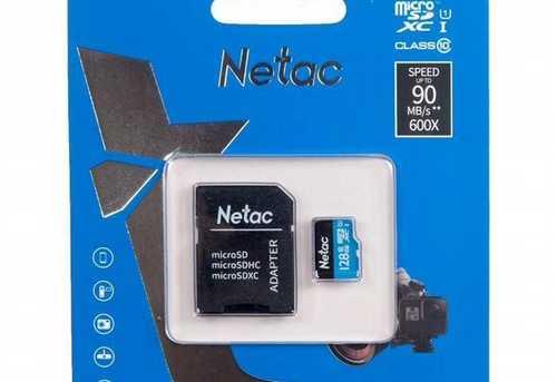 Карта памяти microsdxc 128Gb Netac Class 10 NT02P5