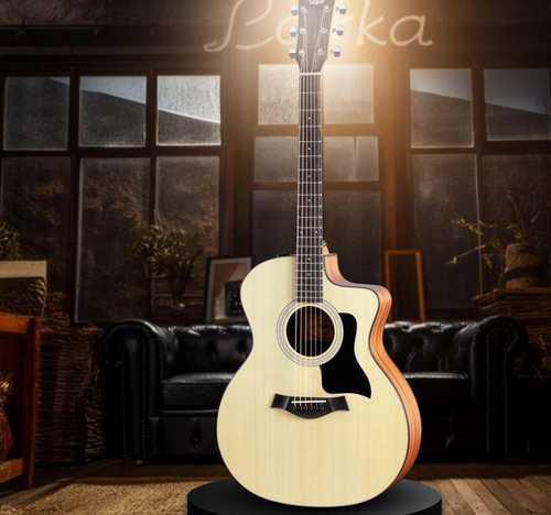 Электроакустическая гитара Taylor 114ce-S Sapele