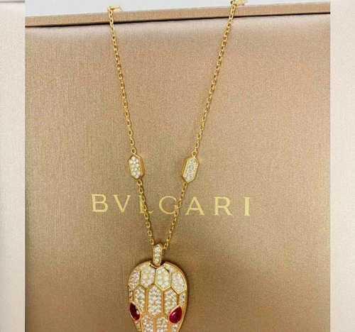 Подвеска Bvlgari Serpenti, желтое золото