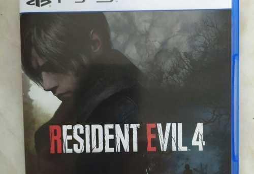 Resident evil 4 remake ps5 диск