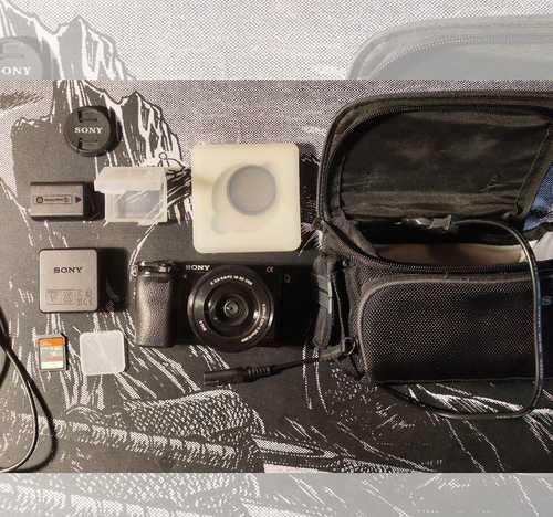 Фотоаппарат sony a6000   объектив kit 16-50