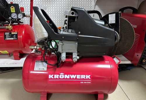 Воздушный компрессор kronwerk KD 50/200 (шур)