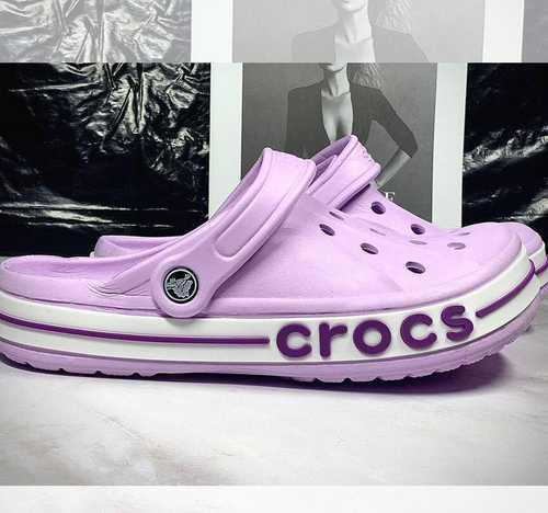 Crocs сабо женские фиолетовые