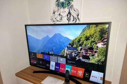 LG 43'Ultra HD телевизор 4K Активный HDR Голос упр