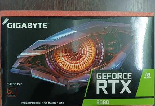 Gigabyte RTX 3090 turbo 24Gb с гарантией