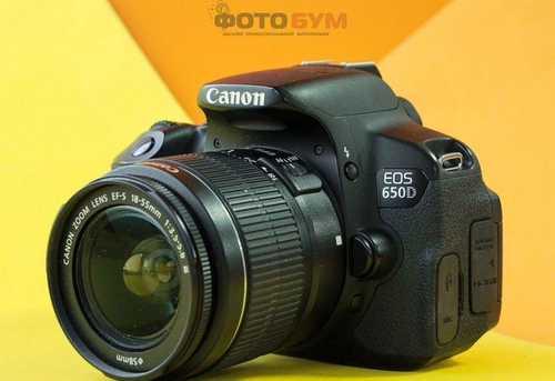 Фотоаппарат Canon 650D kit 18-55 III