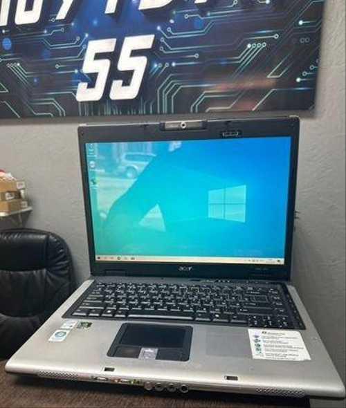 Ноутбук Acer 2ядра/ Geforce 7300 / 2 / 250