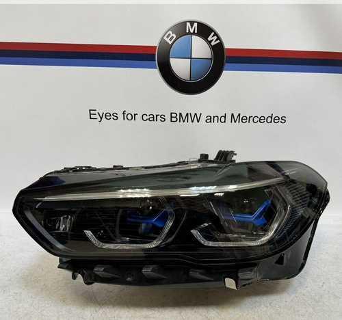 Левая фара оригинал б/у BMW g06 g05 laser shadow