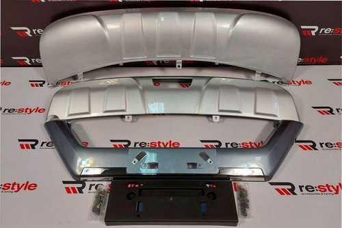 Накладки на бампера Nissan X-Trail 32 N577
