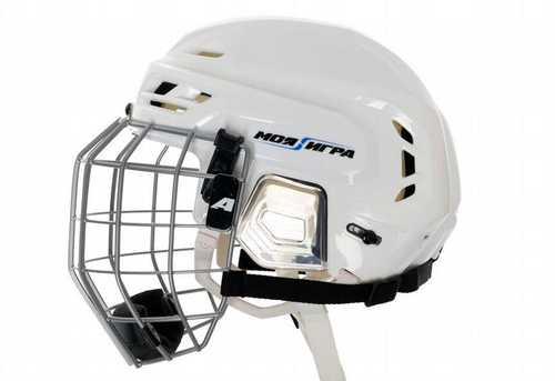 Шлем хоккейный с защитной решеткой ми - 01