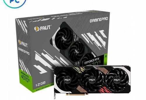 Видеокарта RTX4070Ti 12GB Palit gamingpro NED407T0