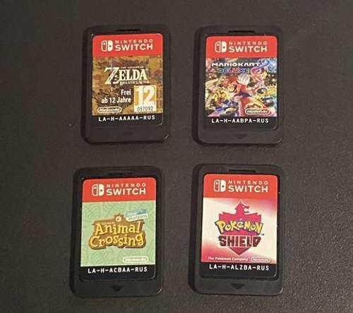 Картриджи для Nintendo Switch