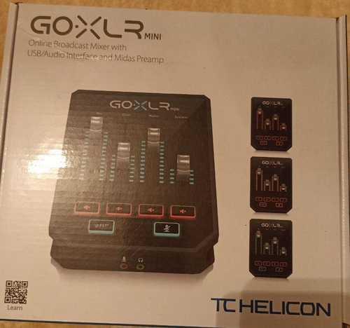 Внешняя звуковая карта TC helicon GO XLR mini