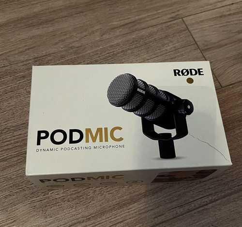 Студийный микрофон rode podmic   XLR