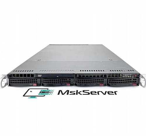 Сервер Supermicro 6018U-TR4T 2x E5-2640v4 128Gb