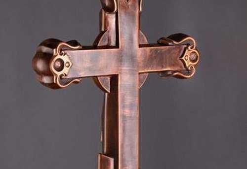 Крест надгробный литой