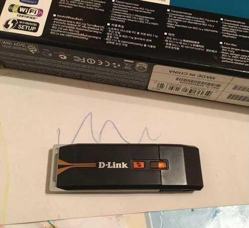 Wifi адаптер D-link DWA-125