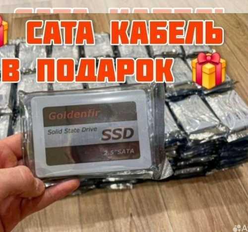 Ssd Goldenfir 120/240 /500гб + 10 п.ро