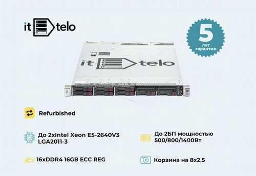 Сервер HP Proliant DL360 Gen9 до 75 пользователей