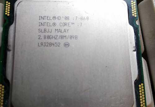 Процессор intel i7-860