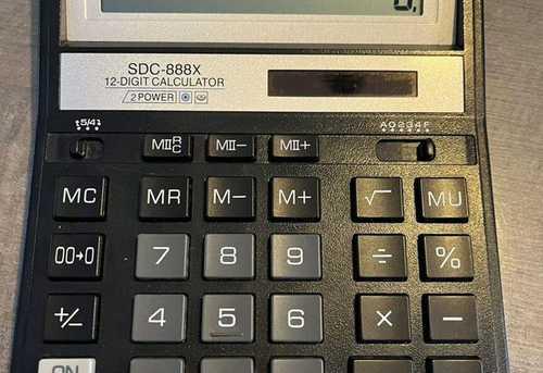 Калькулятор citizen sdc-888x