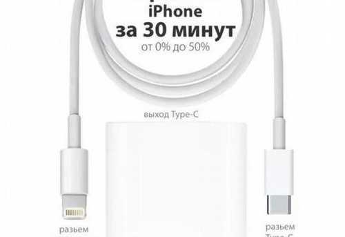 Зарядка на iPhone 20w