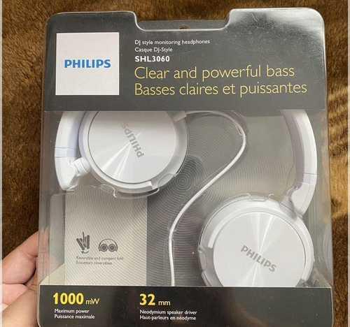 Наушники Philips проводные SHL3060