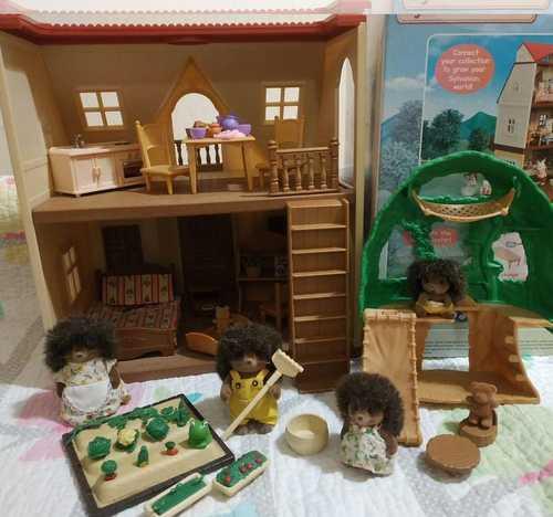 Sylvanian families сильвания домик с наборами