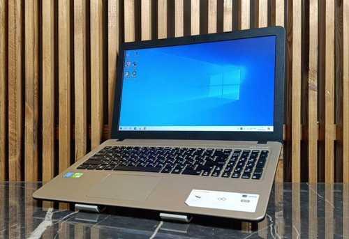 Игровой ноутбук 15.6" ASUS VivoBook D540M, 256 ГБ, Pentium Silver N5000, RAM 4 ГБ, GeForce MX110 2 ГБ
