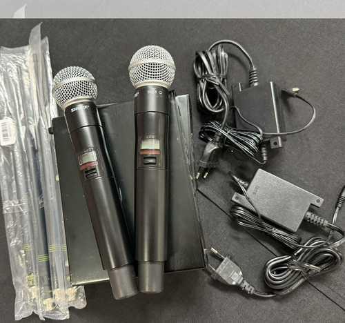 Shure qlxd24/sm58 оригинал в наличии