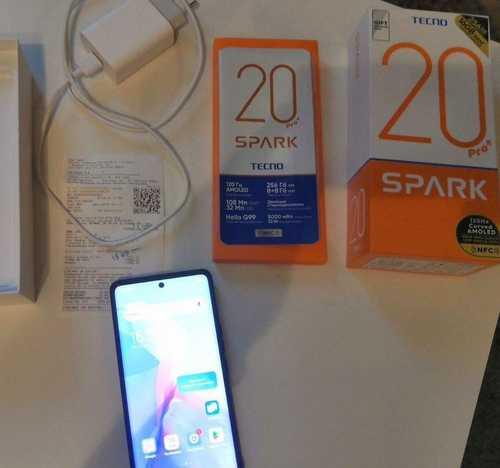 TECNO Spark 20 Pro , 8/256 ГБ