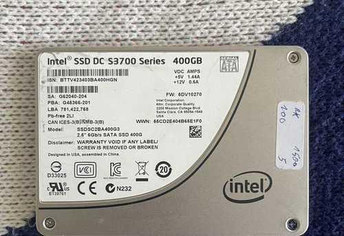 Жесткий диск ssd s3700 400gb